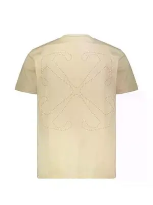 Off-White Arrows Logo-print T-shirt - Neutrals