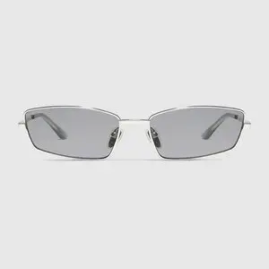 Gucci Rectangular Frame Sunglasses - Grey