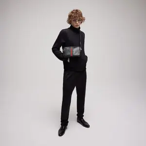 Gucci Silk Cotton Jersey Sportswear Pants