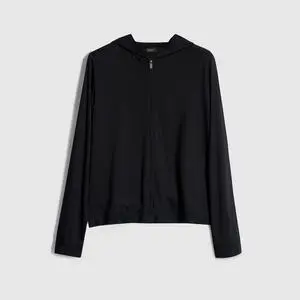 Gucci Soft Rayon Jersey Zip Jacket