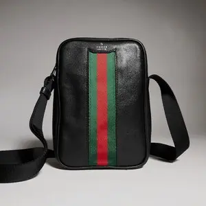 Gucci Mini Bag With Web Leather