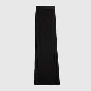 Gucci Viscose Crêpe Jersey Long Skirt