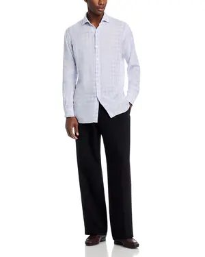 Peter Millar Frisbee Linen Sport Shirt