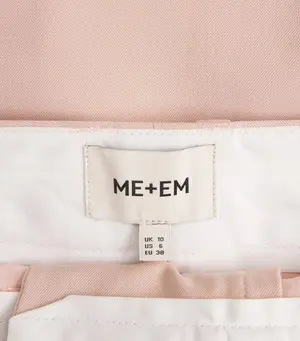 ME+EM Pleated Tailored Trousers - Pink