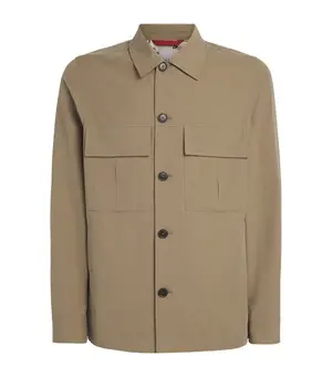 Paul Smith Cotton-blend Twin-pocket Overshirt - Green