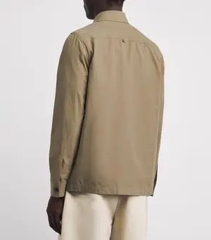 Paul Smith Cotton-blend Twin-pocket Overshirt - Green