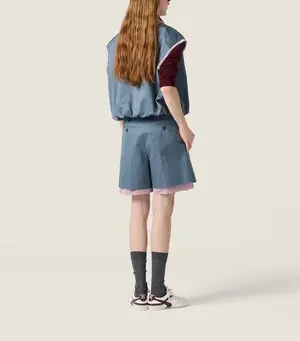 Miu Miu Cotton Chino Vest