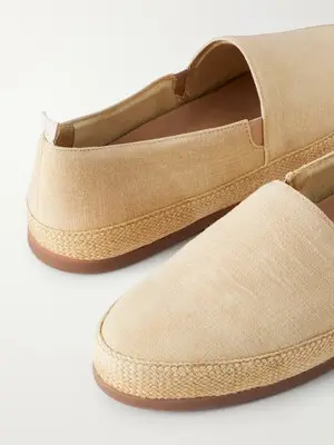 Mulo Canvas Espadrilles - Brown