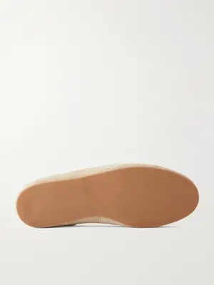 Mulo Evening Suede Loafers - Neutrals