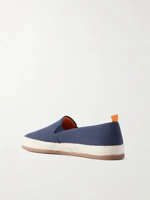 Mulo Canvas Espadrilles - Blue