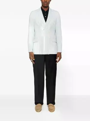 CIRCOLO 1901 Striped Double-breasted Blazer
