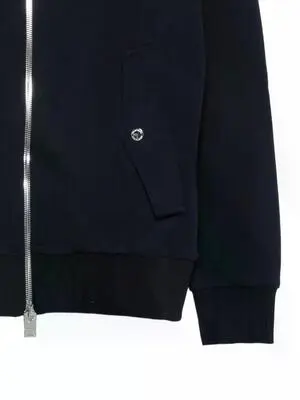 LES HOMMES Zip-up High-neck Cardigan