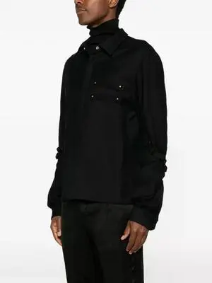 Rick Owens Strap-detail Shirt Jacket