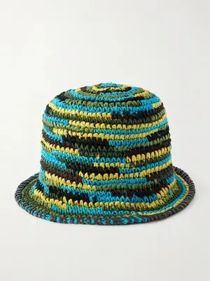 Staud Meyers Raffia Bucket Hat