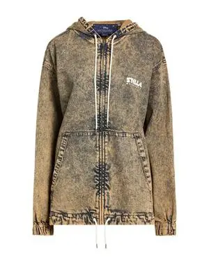 Stella McCartney Denim Outerwear In Cotton And Elastane - Sand