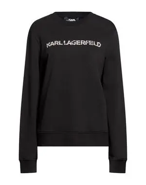 Karl Lagerfeld Sweatshirt In Organic Cotton And Recycled Polyester