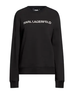 Karl Lagerfeld Sweatshirt In Organic Cotton And Recycled Polyester