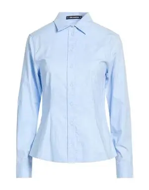 Karl Lagerfeld Cotton Elastane Embroidered Shirt