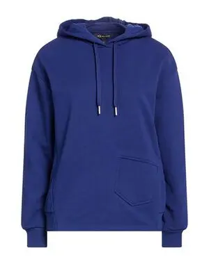 Armani Exchange Cotton-blend French Terry Sweatshirt - Blue
