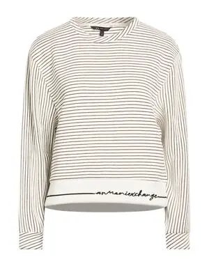 Armani Exchange Striped Fleece Sweatshirt