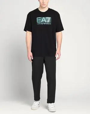 EA7 T-shirt Size Cotton - Black
