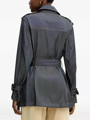 Guess Regine Belted Denim Trench Coat