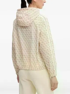 Guess Patterned Hooded Jacket