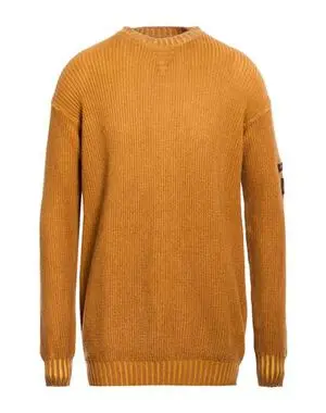 HANGAR Cotton Crewneck Sweater Tan