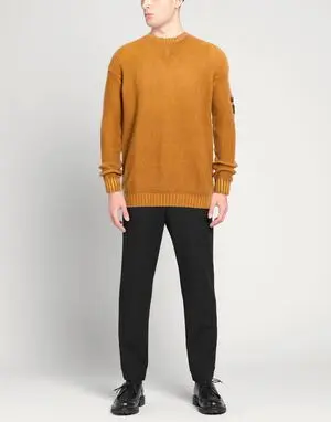 HANGAR Cotton Crewneck Sweater - Tan