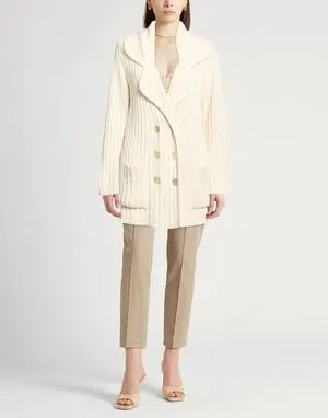 PAOLO PECORA Double-breasted Ribbed-knit Blazer