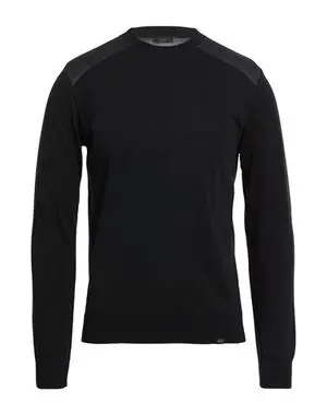 Paul & Shark Knitted Cotton Sweater - Black