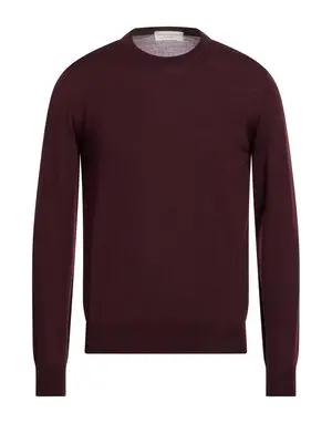 FILIPPO DE LAURENTIIS Merino Wool Crewneck Sweater - Red