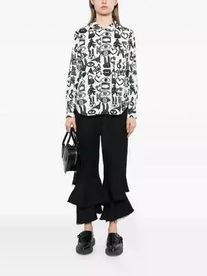 Comme Des Garçons Graphic-print Shirt