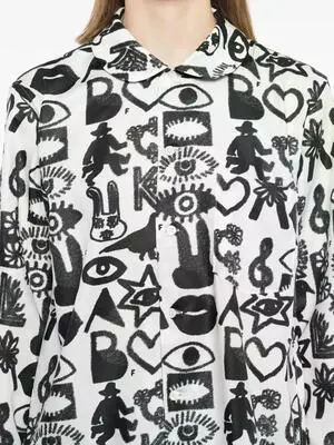Comme Des Garçons Graphic-print Shirt