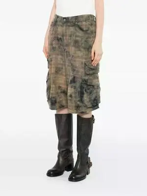 R13 Bermuda Cargo Shorts