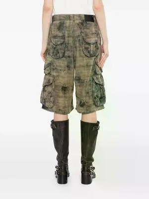 R13 Bermuda Cargo Shorts