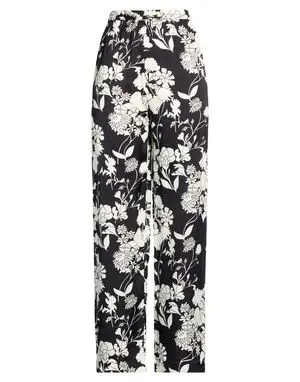 Maje Floral Print Satin Pajama Pants