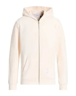 SHOE French Terry Zip-up Hoodie - Beige