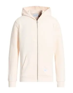SHOE Cotton French Terry Zip Up Hoodie - Beige