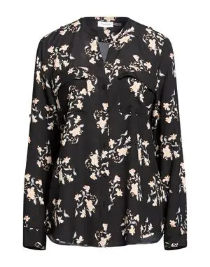 Calvin Klein Floral Print Crepe Shirt