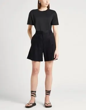 Crossley Cotton Jersey Oversized T-shirt - Black