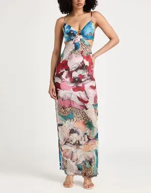 Just Cavalli Floral Print Maxi Dress