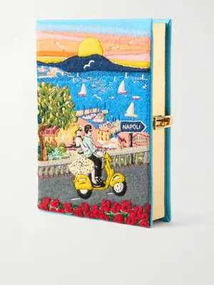 Clutches with Travel Motifs