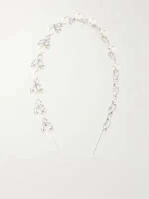 JENNIFER BEHR Kamila Headband - Silver