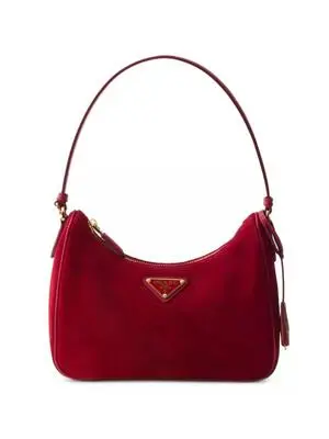 Prada Re-edition 2005 Suede Mini-bag