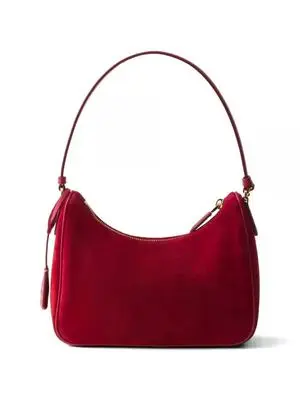 Prada Re-edition 2005 Suede Mini-bag