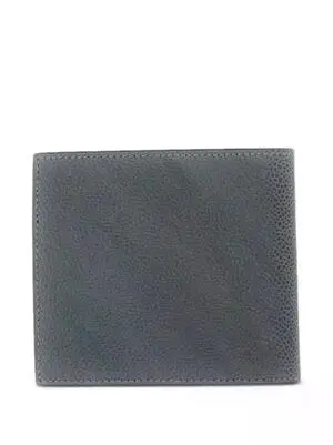 Thom Browne Pebble-texture Bi-fold Wallet - Grey