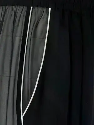 Dolce & Gabbana Silk Chiffon Trousers