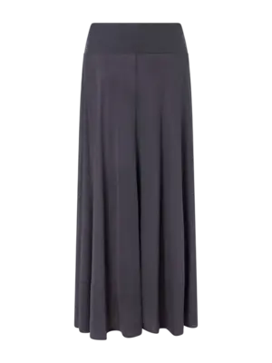 ST. AGNI Tencel™ Lyocell Midi Skirt - Blue