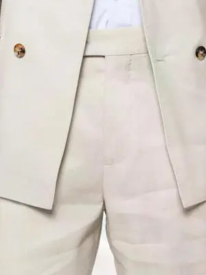 Brunello Cucinelli Double-breasted Suit - Neutrals